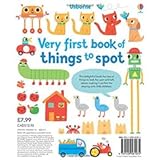 Very First Book of Things to Spot: at Home : Fiona Watt, Stephen Barker ...