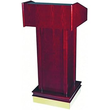 Moderne Acryl Kirche Stil Rednerpult/Podium mit Ablage – Klar Diamant ...