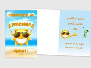 Biglietto di auguri PENSIONE - Biglietto augurale pensionato ...