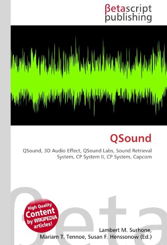 Amazon.it: QSound: QSound, 3D Audio Effect, QSound Labs, Sound ...