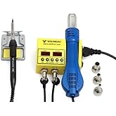 SOLDRON 878D 2-IN-1 HOT AIR AND SOLDERING STATION : Amazon.in ...