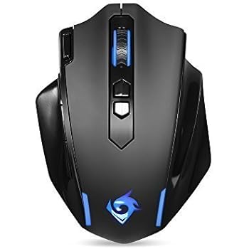 EagleTec MG001 2.4GHz Wireless 9-Button Gaming Mouse With Adjustable ...