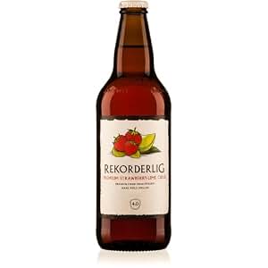 Rekorderlig - Strawberry & Lime - Premium Swedish Cider - 15x500ml ...