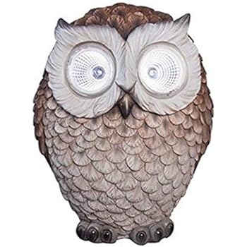 Large Solar Owl Garden Light: Amazon.co.uk: Garden & Outdoors