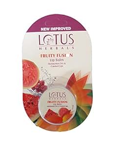 Buy Lotus Herbals Lip Balm, Fruity Fusion, 5g Online at Low Prices in ...