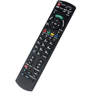 Replacement Remote Control for LCD TV PANASONIC VIERA: Amazon.co.uk ...