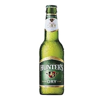 Hunters Dry Cider Bottle 330ml - Cider from South Africa: Amazon.co.uk ...