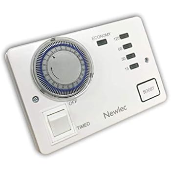 Newlec NLECO7DIG Economy 7 Water Heater Timeswitch Controller with ...