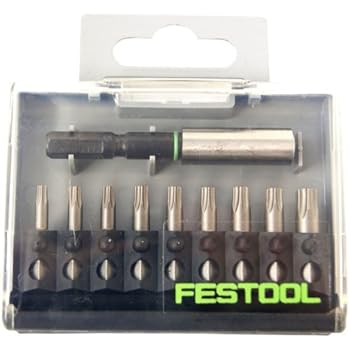 Festool Centrotec Bit-Box Set embouts de vissage TORX+BH60-CE: Amazon ...