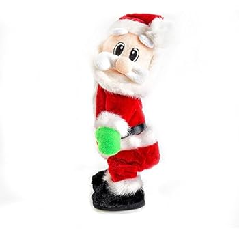 Singing Dancing Father Santa Claus Xmas Novelty Toy Fun Christmas ...