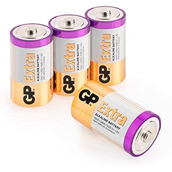 Size/Type D Batteries Pack of 4 LR20 batteries 1.5V by: Amazon.co.uk ...