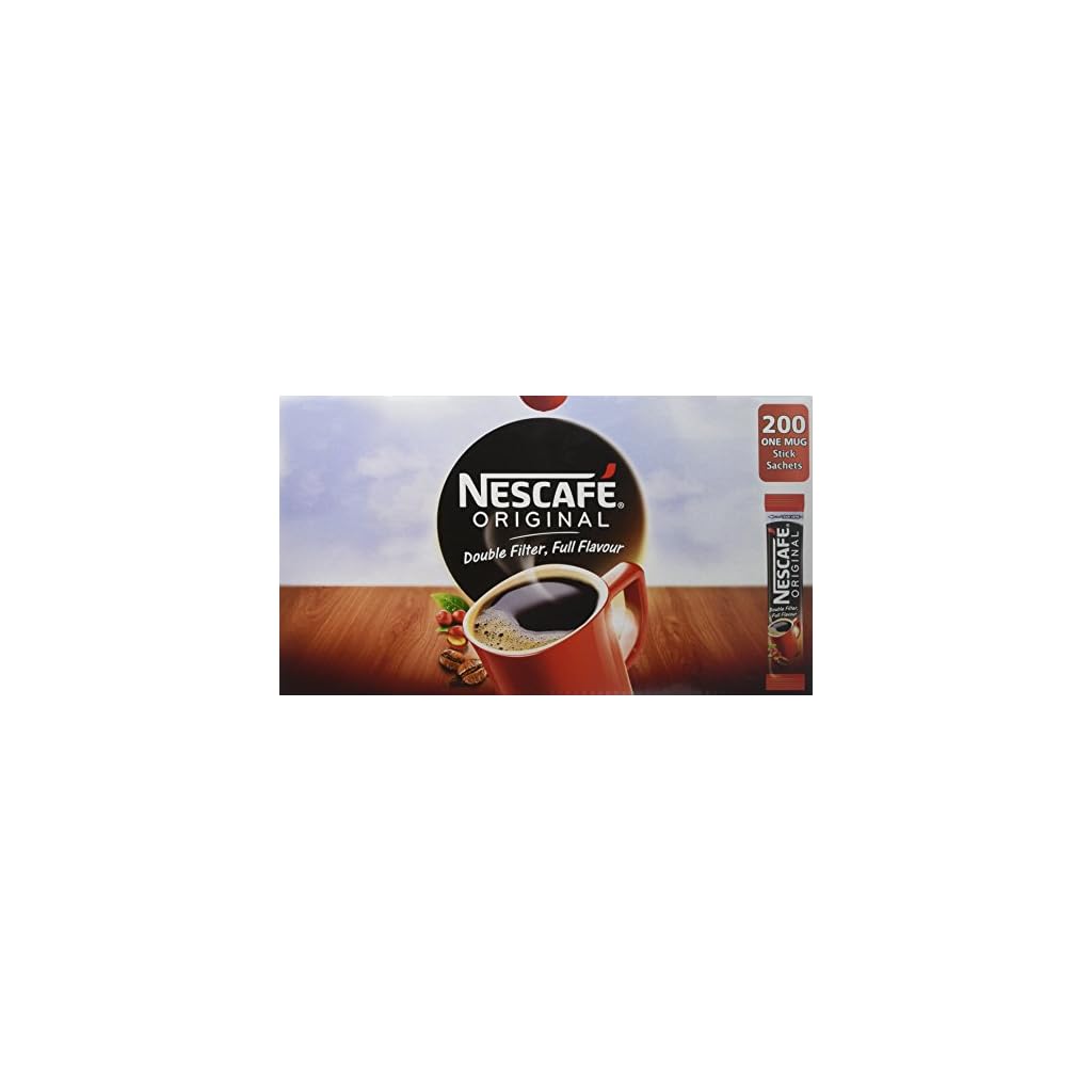NESCAFÉ Original Instant Coffee Stick Packs, Box of 200 – Fresh Store Shop