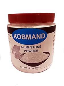 KOBMAND Alum Powder | Fitkari Powder | Alum Stone Powder | Phitkari ...