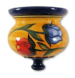 A Touch of Spain Hand painted Spanish wall planter: Amazon.co.uk ...