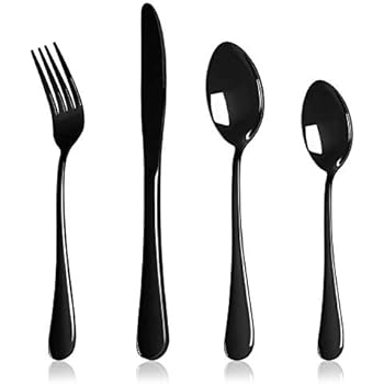 Fox & Ivy Soho Stainless Steel 16 Piece Cutlery Set: Amazon.co.uk ...
