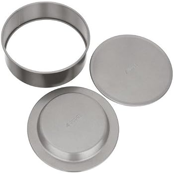 MasterClass Non-Stick Raised Fluted Sponge Flan Tin With Loose Base, 20 ...