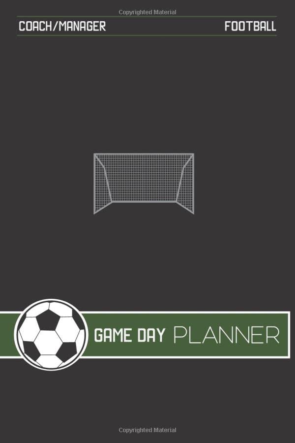 Soccer Coach Notebook: Football Log Book For Coaches or Managers ...