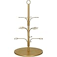 Artesa Stainless Cocktail and Nibbles Serving Tree, Gold Serving Stand ...