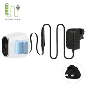 LANMU Power Adapter for NETGEAR Arlo Security Camera: Amazon.co.uk ...