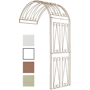 Amazon.de: Halbbogen B 150 cm Halbrosenbogen Rosenbogen Metall ...