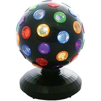 Qtx 153144 Disco Ball Party Light Multi Colored Lights - Ideal for ...