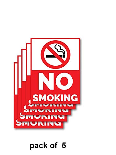 Buy 999Store office supplies sunboard No smoking sticker signage sign ...