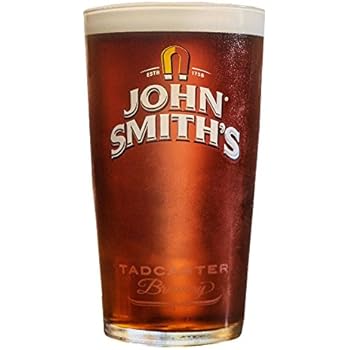 John Smith's Pint Glasses. JOHN SMITHS EXTRA SMOOTH PINT GLASS CE 20oz ...