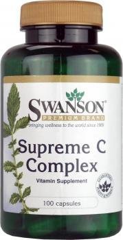 Swanson Supreme C Complex (vitamin C / bioflavonoid) (500/500mg, 100 Capsules)