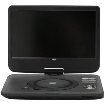 Bush 12 Inch Swivel Screen Portable DVD Player - Black (Built-in ...