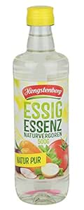 Essig Essenz naturvergoren 20% Säure 8x500 g Flasche: Amazon.de ...