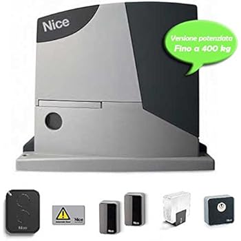KIT motore cancello scorrevole NICE RB600KCE: Amazon.it: Elettronica