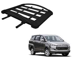 Autopearl Car Roof Luggage Carrier for Toyota Innova Crysta (Black ...