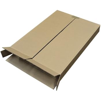 A2 Brown Cardboard Folders Wraps Boxes for Posters Artwork Coursework ...