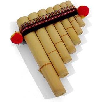 Sunny Times - Panflöte, Kinder Musikinstrument, 13 Rohre Indianer Peru ...