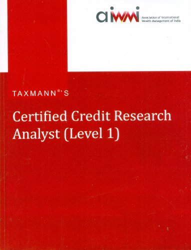 Buy Certified Credit Research Analyst - Level I Book Online at Low ...