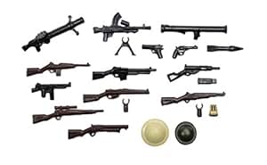 BrickArms Alliiertes Waffenset, WW2 Pistol Set Custom Weapons for LEGO ...