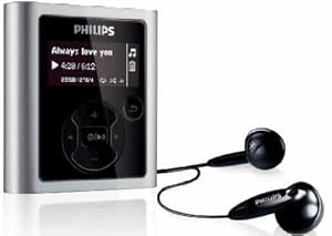 Philips GoGear Raga SA1942/02 4GB MP3 Player - Silver/Aluminium: Amazon ...