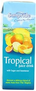 Sunpride Tropical Juice Drink 250ml (Pack of 24): Amazon.co.uk: Grocery