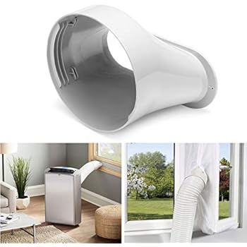 TOPAUP Window Exhaust Adaptor Window Vent for Air Conditioner Vent Tube ...