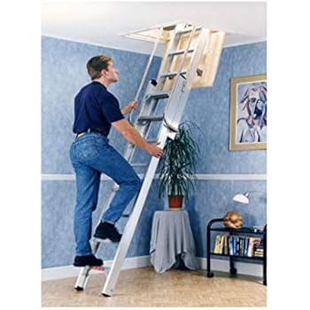 Abru loft ladder 3 section easy stow: Amazon.co.uk: DIY & Tools