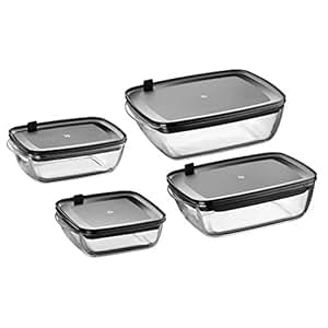 WMF Profi Select Function 5 - Food Storage Container, black, 4-piece ...