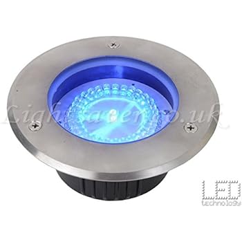 Outdoor Circular LED Recessed Ground LIghts, Drive Over Lights, Path ...