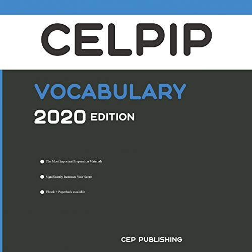 Buy CELPIP Vocabulary 2020 Edition: Words That Will Help You ...