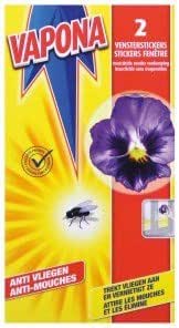 12 x VAPONA FLY KILLER WINDOW STICKERS VIOLET (2 Stickers) : Amazon.co ...
