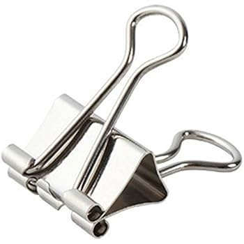 Demarkt Foldback-Klammern Vielzweckklammern Büroklammern Binder Clip ...