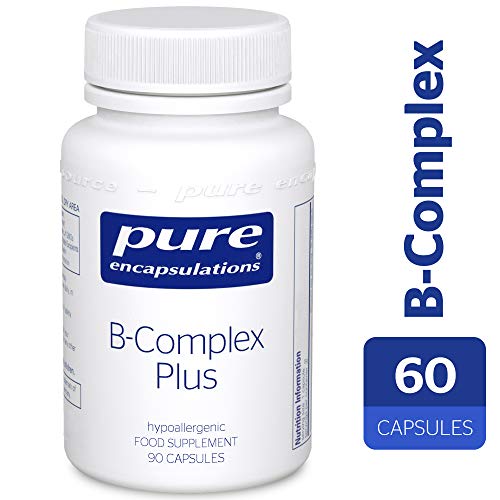 Pure Encapsulations - B-Complex Plus - Balanced B Vitamin Formula With ...