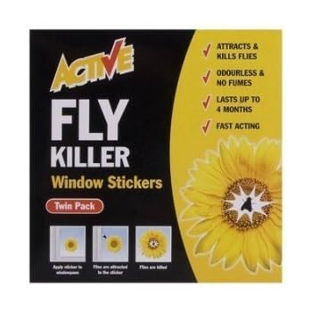 Active Sunflower Fly Killer Window Stickers: Amazon.co.uk: Garden ...