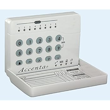 Honeywell 8EP417A Accenta White LCD Remote Keypad: Amazon.co.uk ...