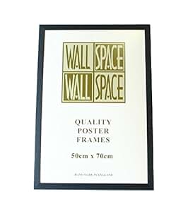 Wall Space 500x700 Black Photo Frame - 500 x 700 mm Wooden Poster Frame ...
