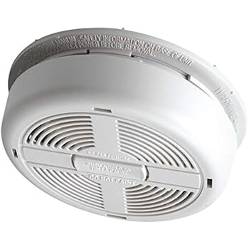 Deta 1163 Mains Powered Hard Wired Optical Smoke Alarm with 9V Battery ...